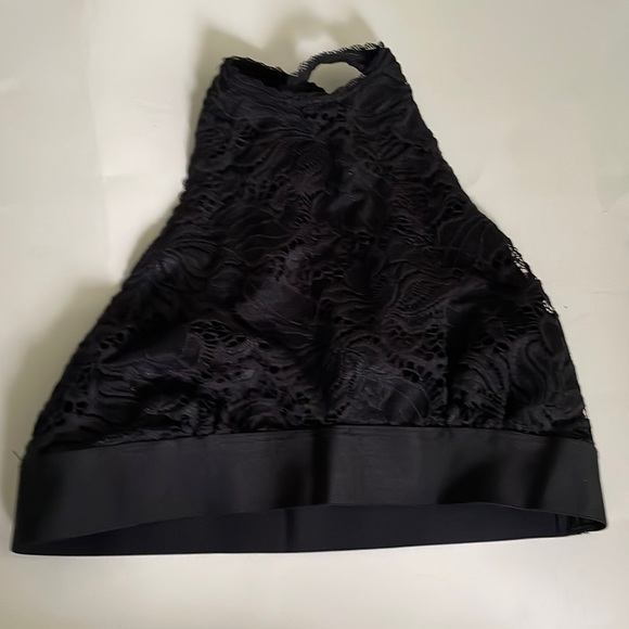 Intimates & Sleepwear | Out From Under Halter Bralette Black Lace Size ...